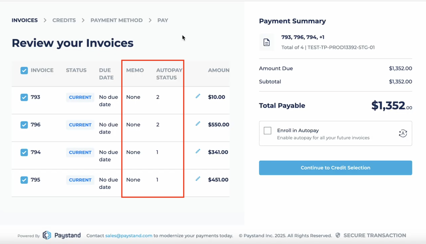 Add Custom Columns to Checkout V5 Invoices – Paystand Help Center
